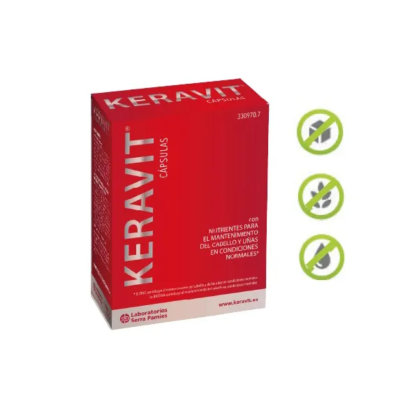 KERAVIT CÁPSULAS – 90 CÁPSULAS DE ORIGEN VEGETAL - Aceites para ...